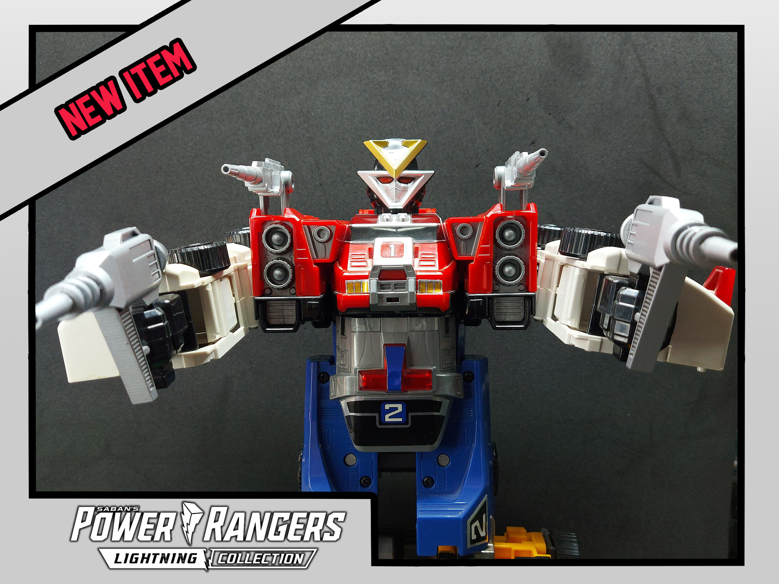 Power Rangers Turbo Deluxe Turbo Rescue Megazord 3D Printed - Etsy
