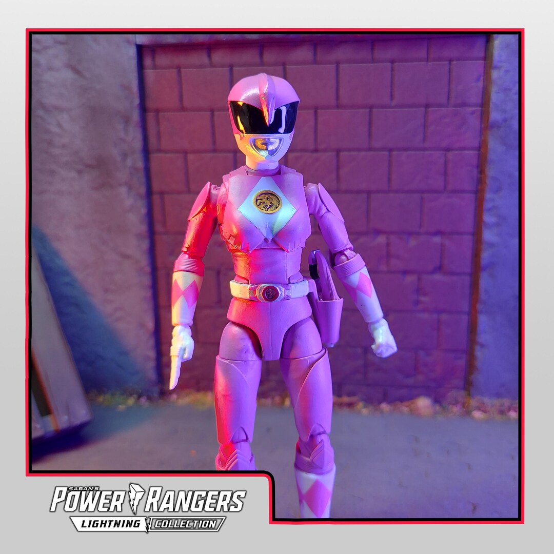 Mighty Morphin Power Rangers the Movie 1995 | Pink Ranger | Lightning ...