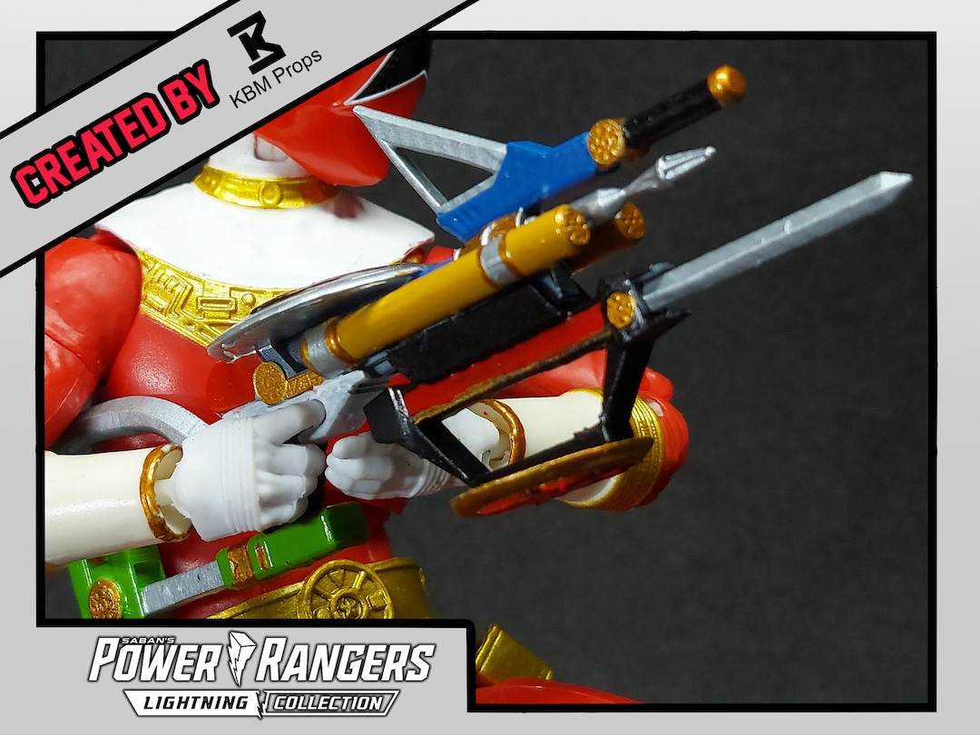 Mighty Morphin Power Rangers Lightning Collection - Etsy