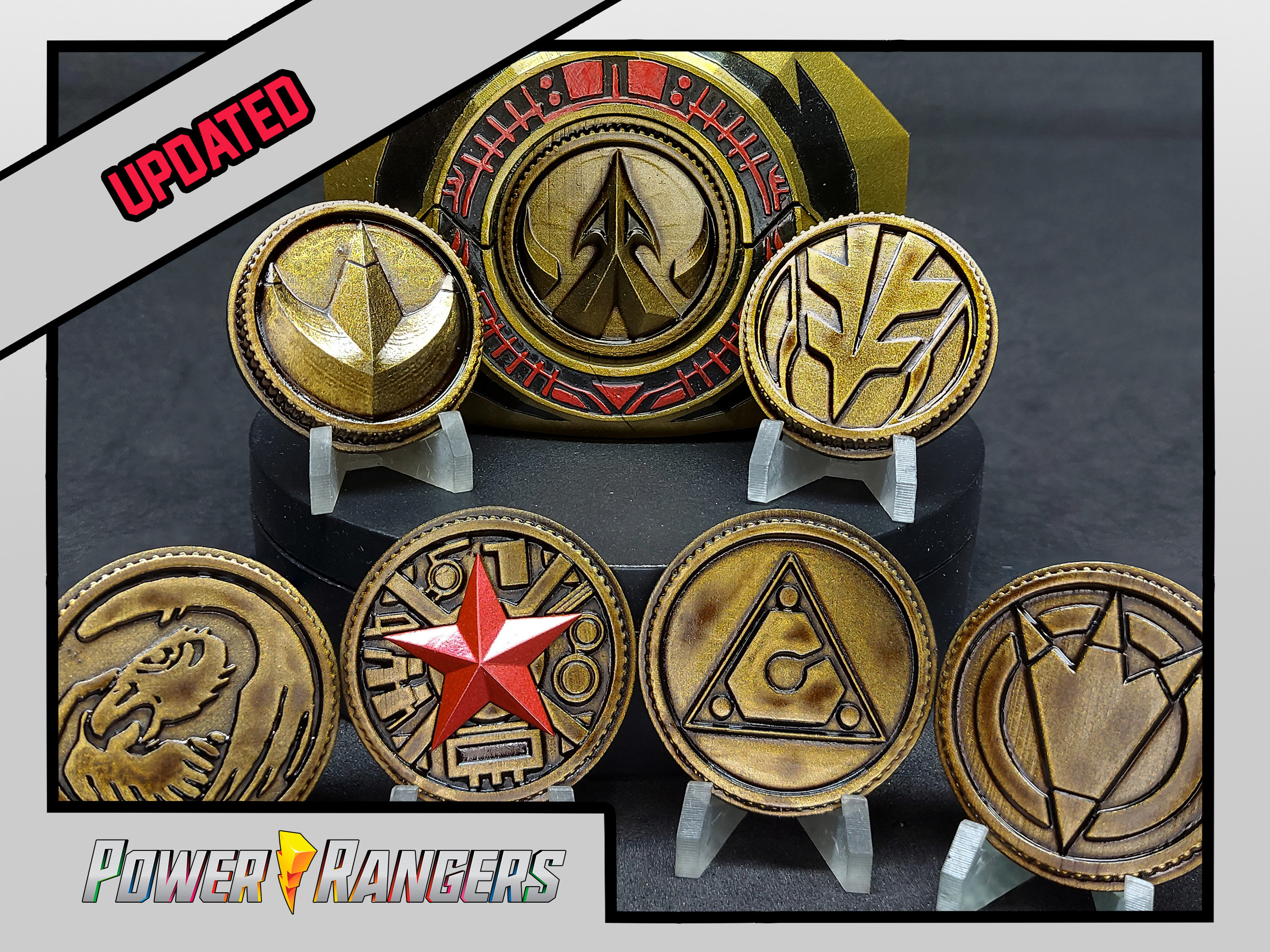 Power Rangers Master Morpher Tommy Oliver Power 3D Printed - Etsy Singapore
