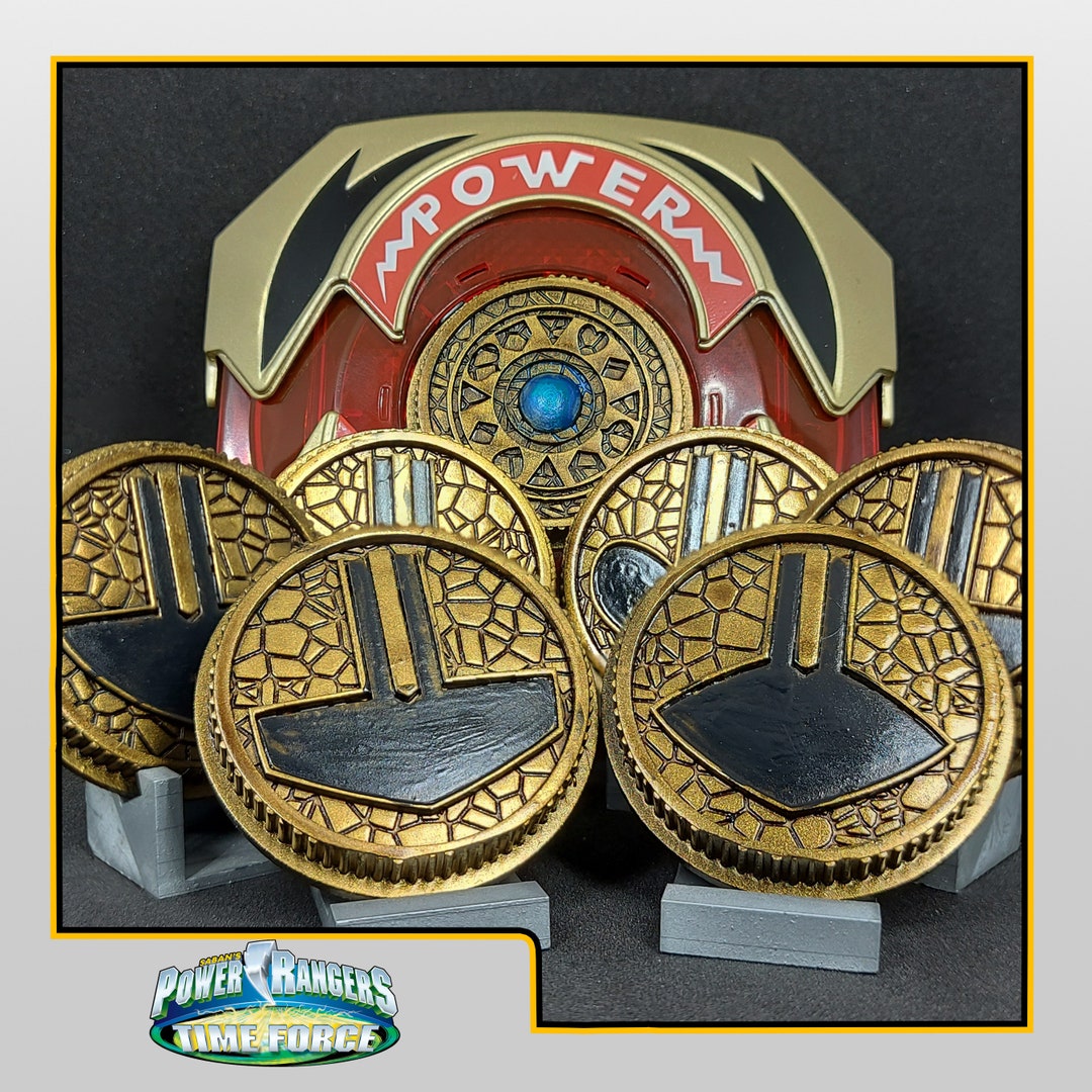 Power Rangers Time Force - Mirai Sentai Timeranger Power Coins [legacy ...