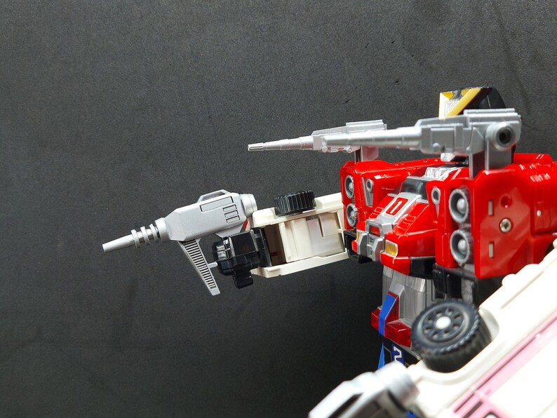Power Rangers Turbo Deluxe Turbo Rescue Megazord 3D Printed - Etsy