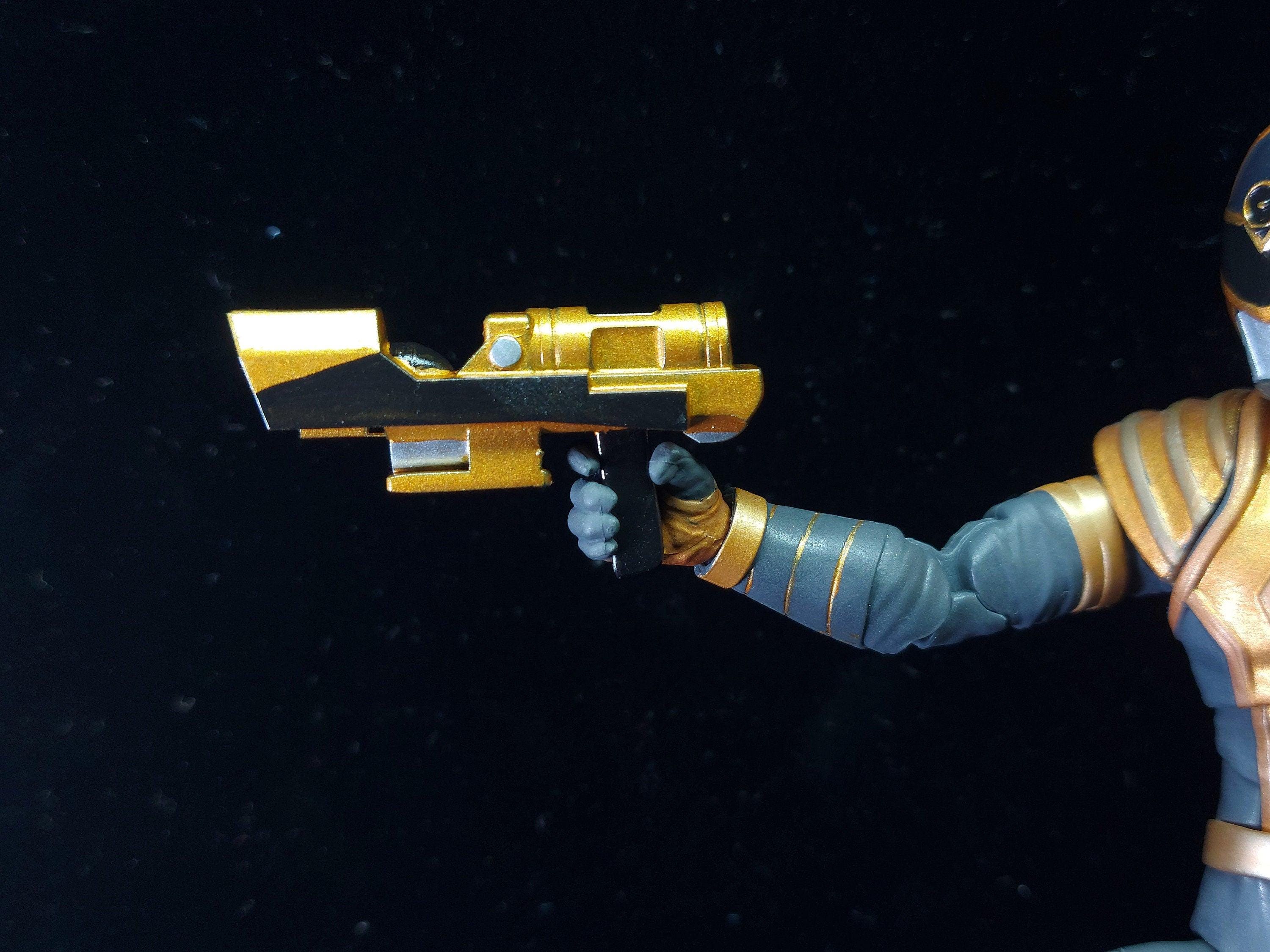 Gold Omega Ranger Blaster | Lightning Collection Accesory | 3D Printed ...