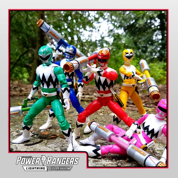 Power Rangers Lost Galaxy Lightning Collection Quasar Launchers Etsy UK