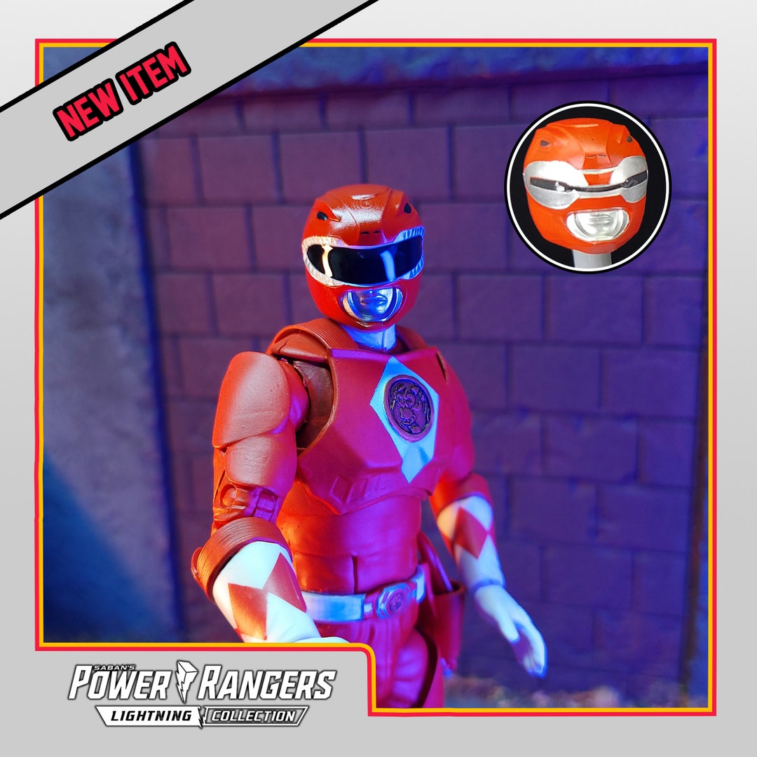 Mighty Morphin Power Rangers the Movie 1995 Red Ranger Lightning ...