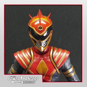 Boom Comics Power Rangers Lightning Collection Red Death Ranger Painted ...