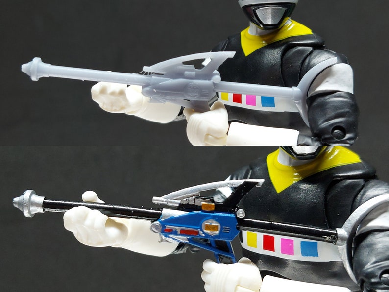 Power Rangers in Space Combined Weapons Quadro Blaster - Etsy