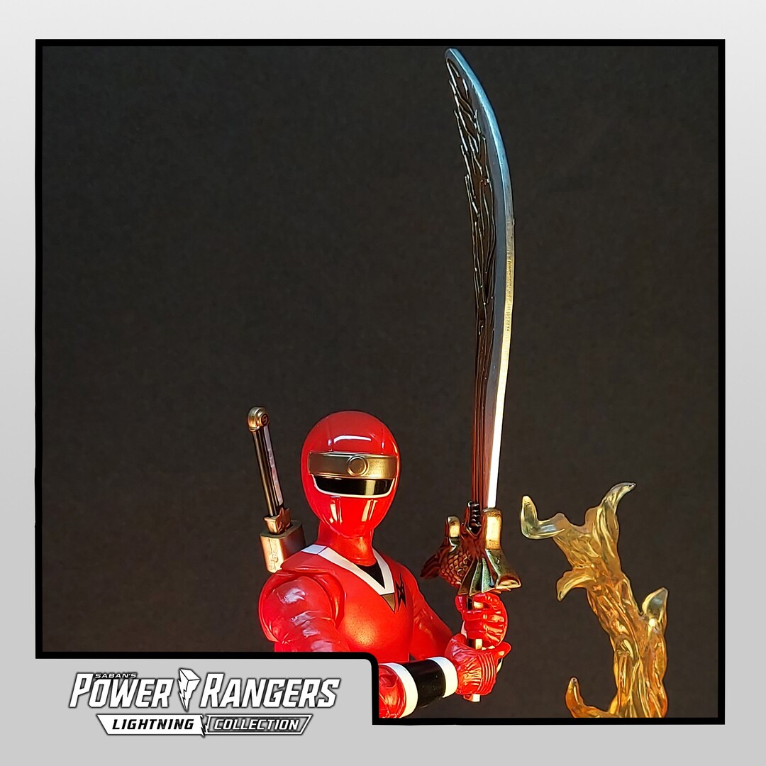 Power Rangers Alien Rangers Ninja Sentai Kakuranger Lightning ...
