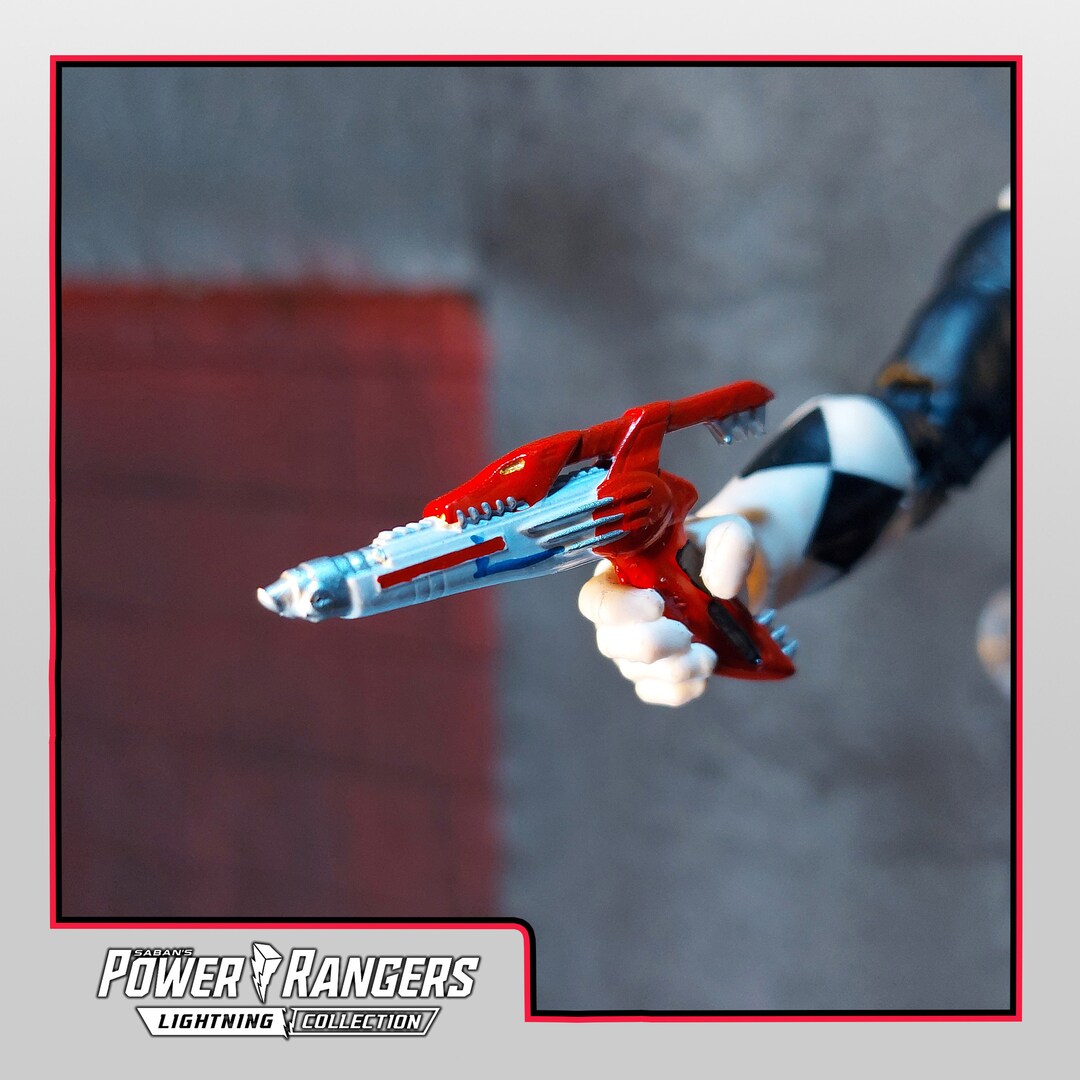 Mighty Morphin Power Rangers - Blade Blaster - Gun Mode - Lightning ...