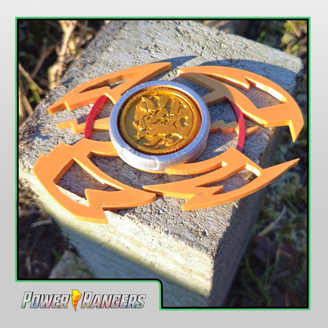 3D Printed Boom Comics Power Rangers Blue Ranger Morpher | Display Prop ...