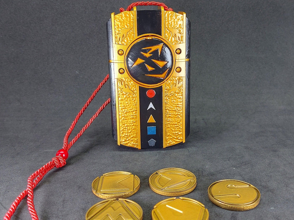 3D Printed & Painted Power Rangers - Aquitar Morpher / Doron Changer ...