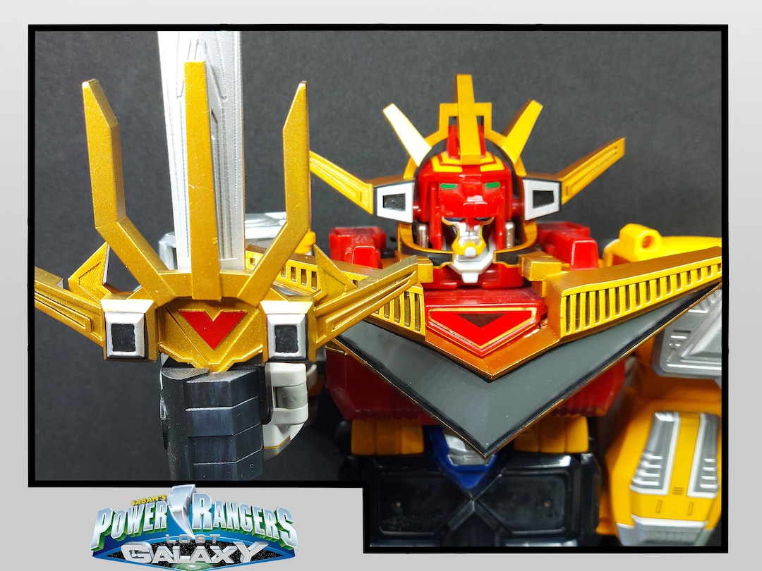 Power Rangers Lost Galaxy Deluxe Galaxy Megazord Lights of - Etsy