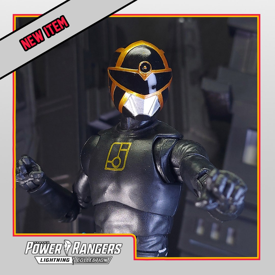 Boom Comics Power Rangers Lightning Collection Gold Omega - Etsy