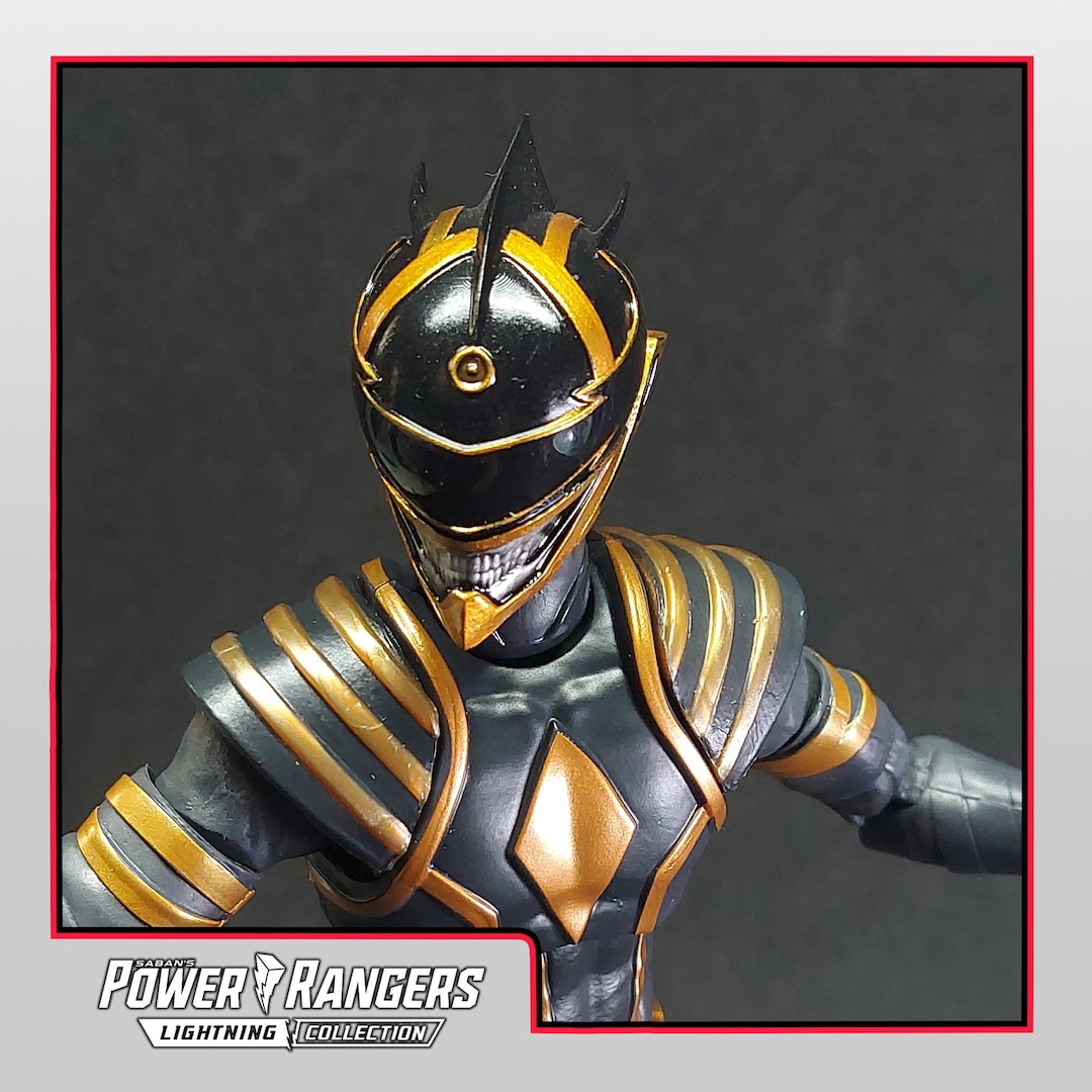 Boom Comics Power Rangers - Lightning Collection Black Death Ranger ...