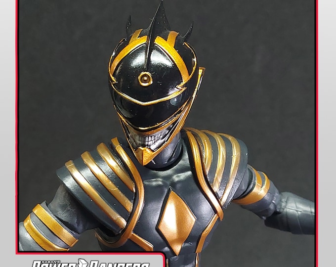 Boom Comics Power Rangers Lightning Collection Black Death Ranger ...