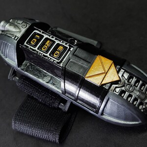 3D Printed & Painted Power Rangers in Space Battlizer Gauntlet ...