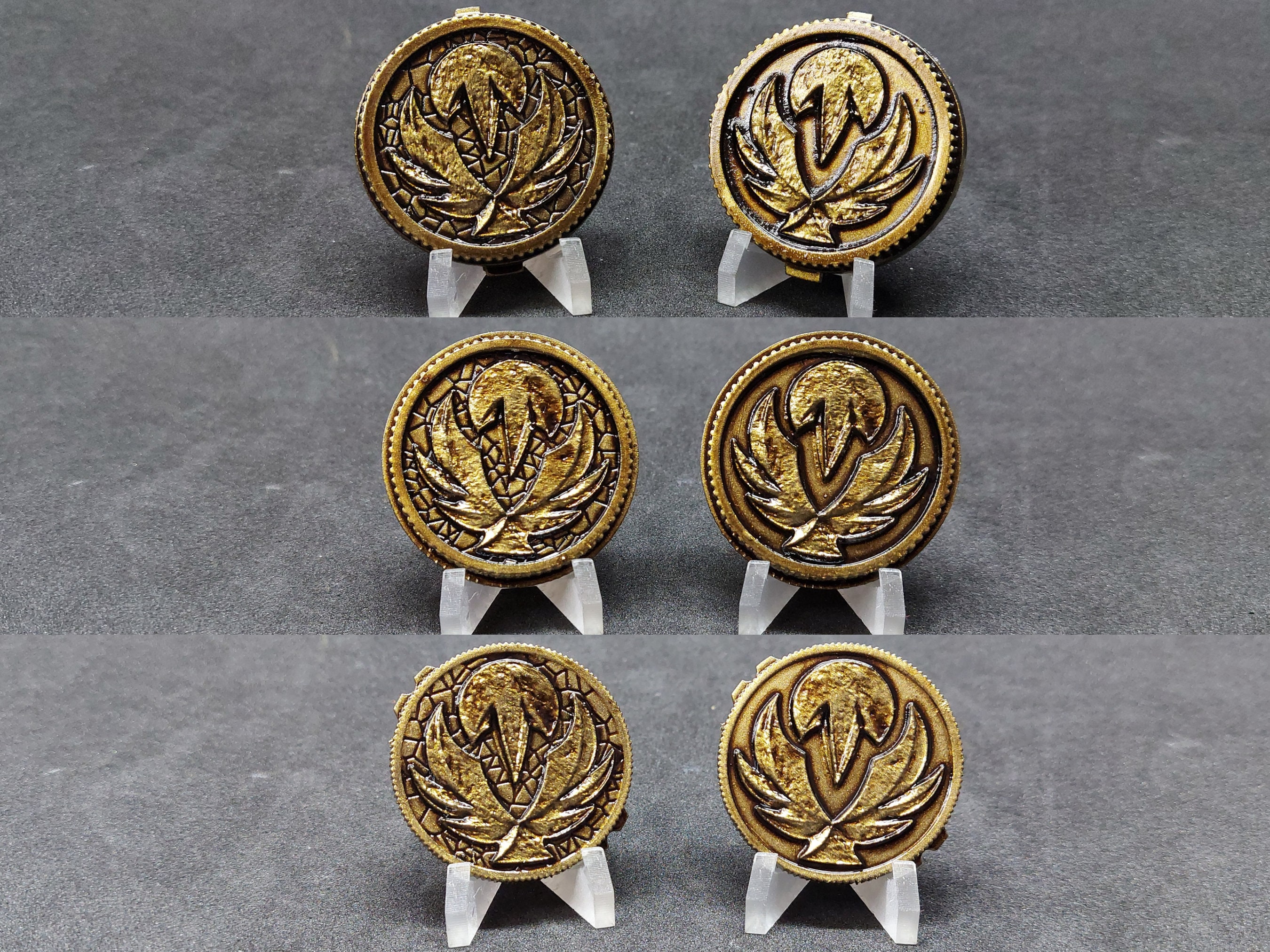 Power Rangers X Street Fighter Power Coins legacy Morpher - Etsy