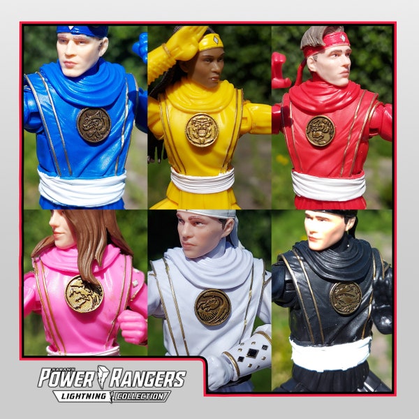 Power Rangers Lightning Collection Stands - Etsy