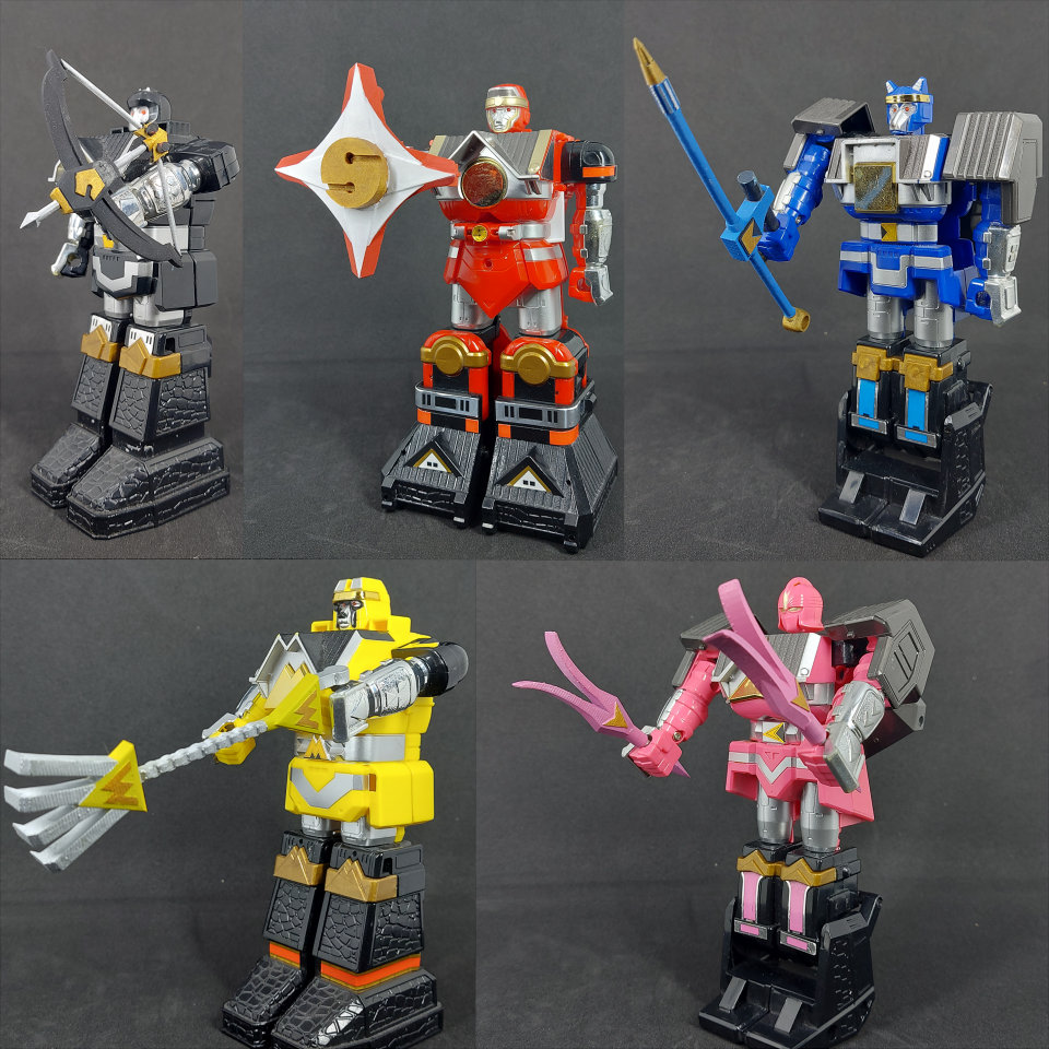 Shogun Megazord Weapons