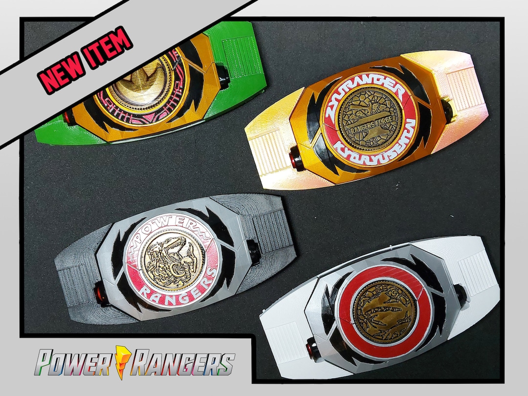 Power Rangers Power Morpher / Zyuranger Dino Buckler Belt - Etsy UK