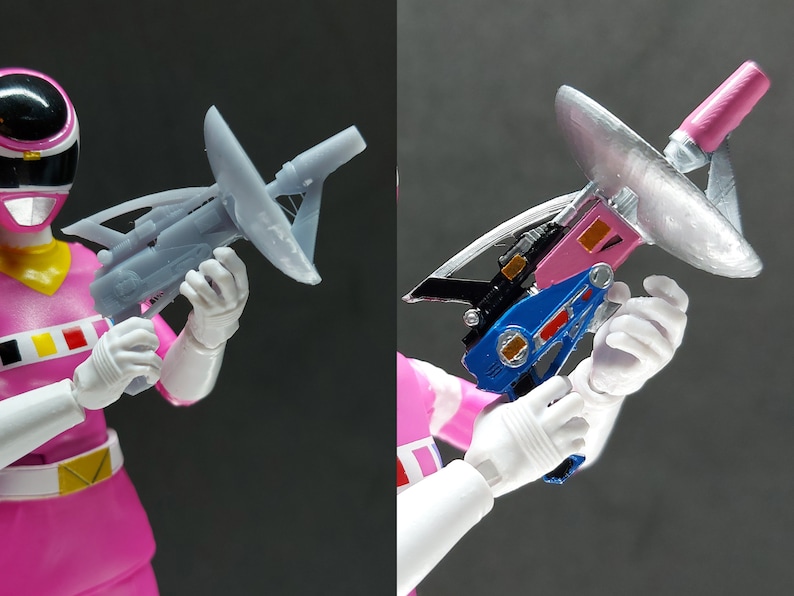 Power Rangers in Space Combined Weapons Quadro Blaster - Etsy