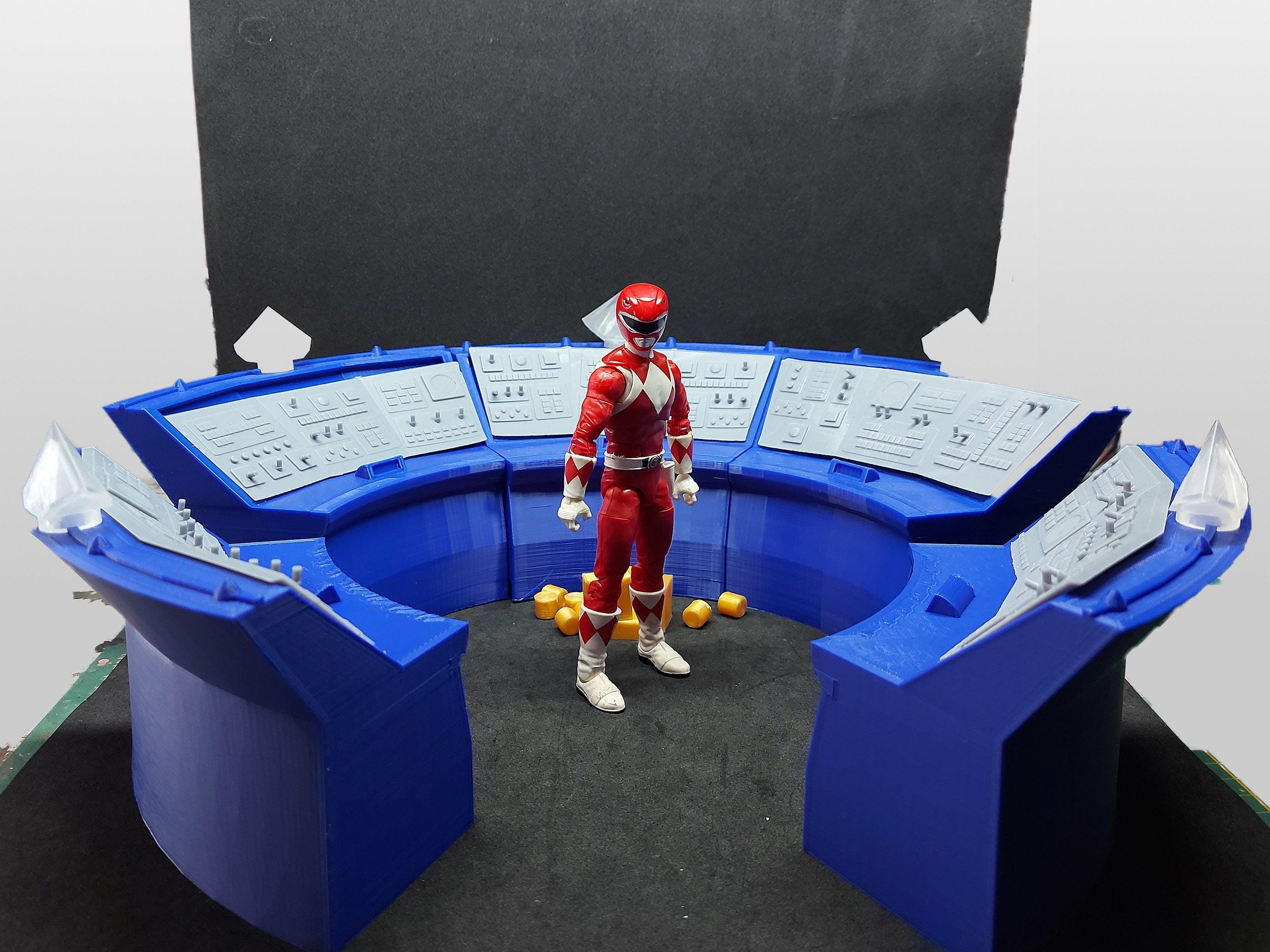 Mighty Morphin Power Rangers Lightning Collection - 3D Printed Command ...