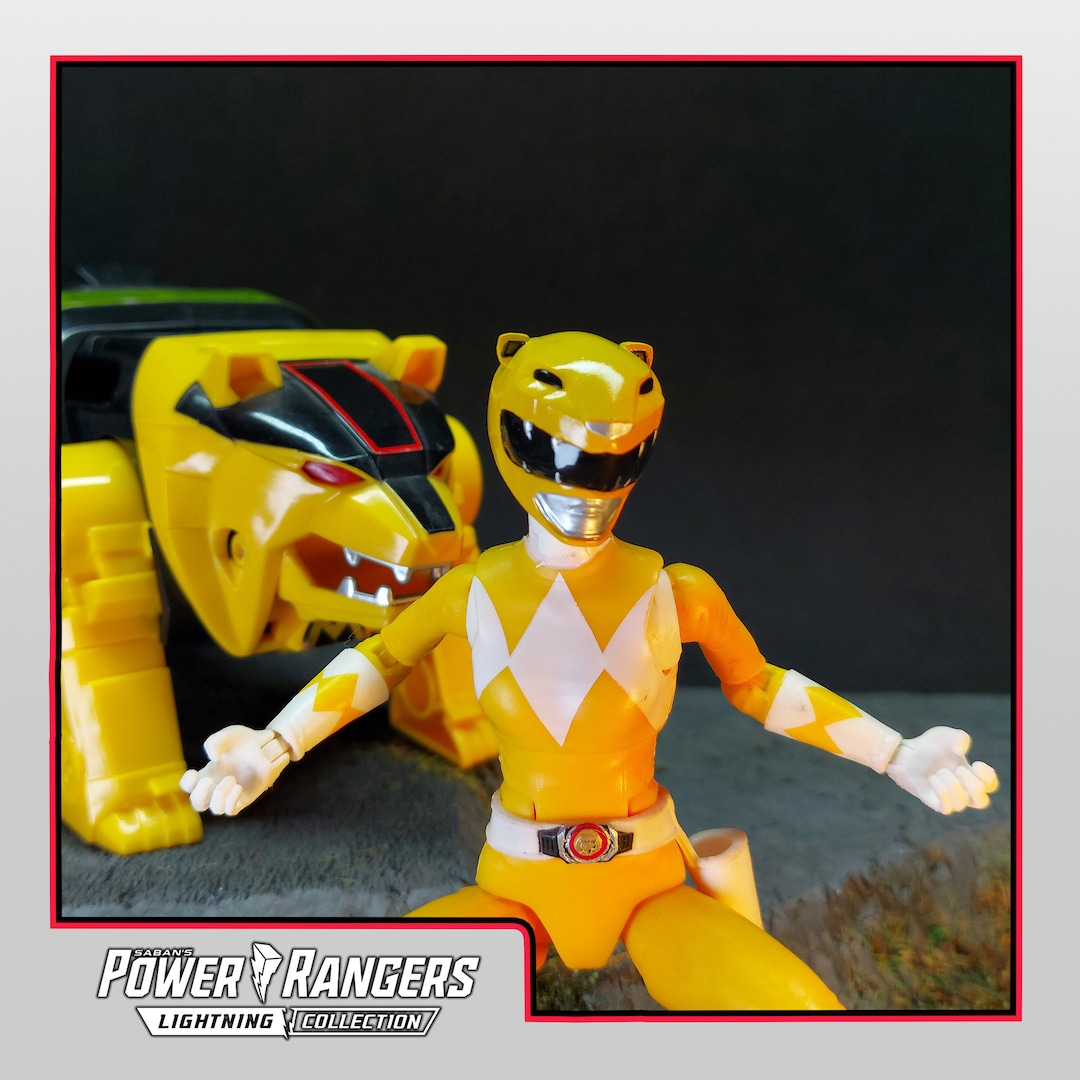 Ninjetti Yellow Bear Helmet | Lightning Collection Custom | Power ...