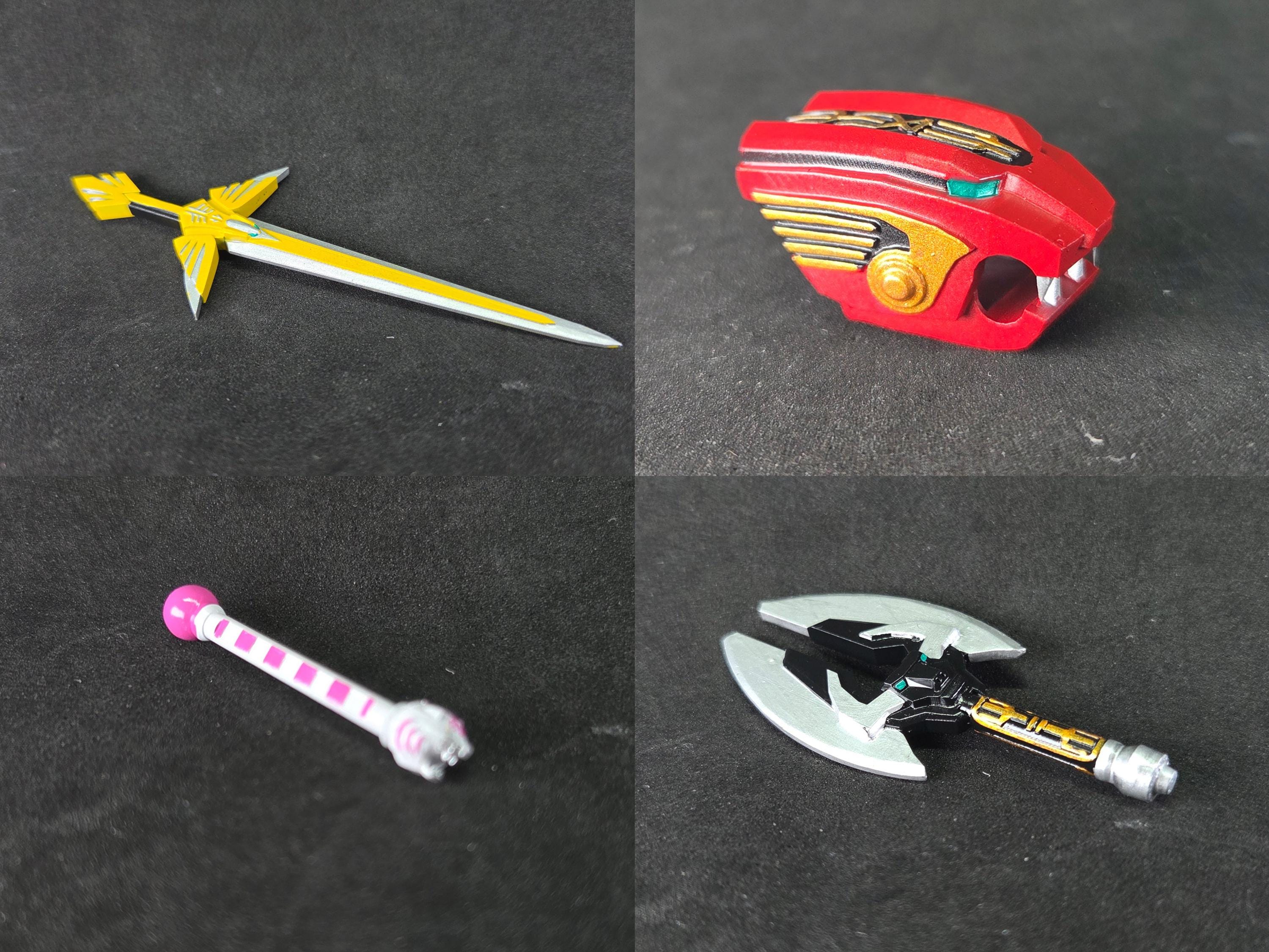 Power Rangers Wild Force / Gaoranger | Red Lion Fang - Golden Eagle ...