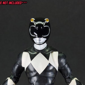 Ninjetti Black Frog Helmet Lightning Collection Custom Power Rangers 3D ...
