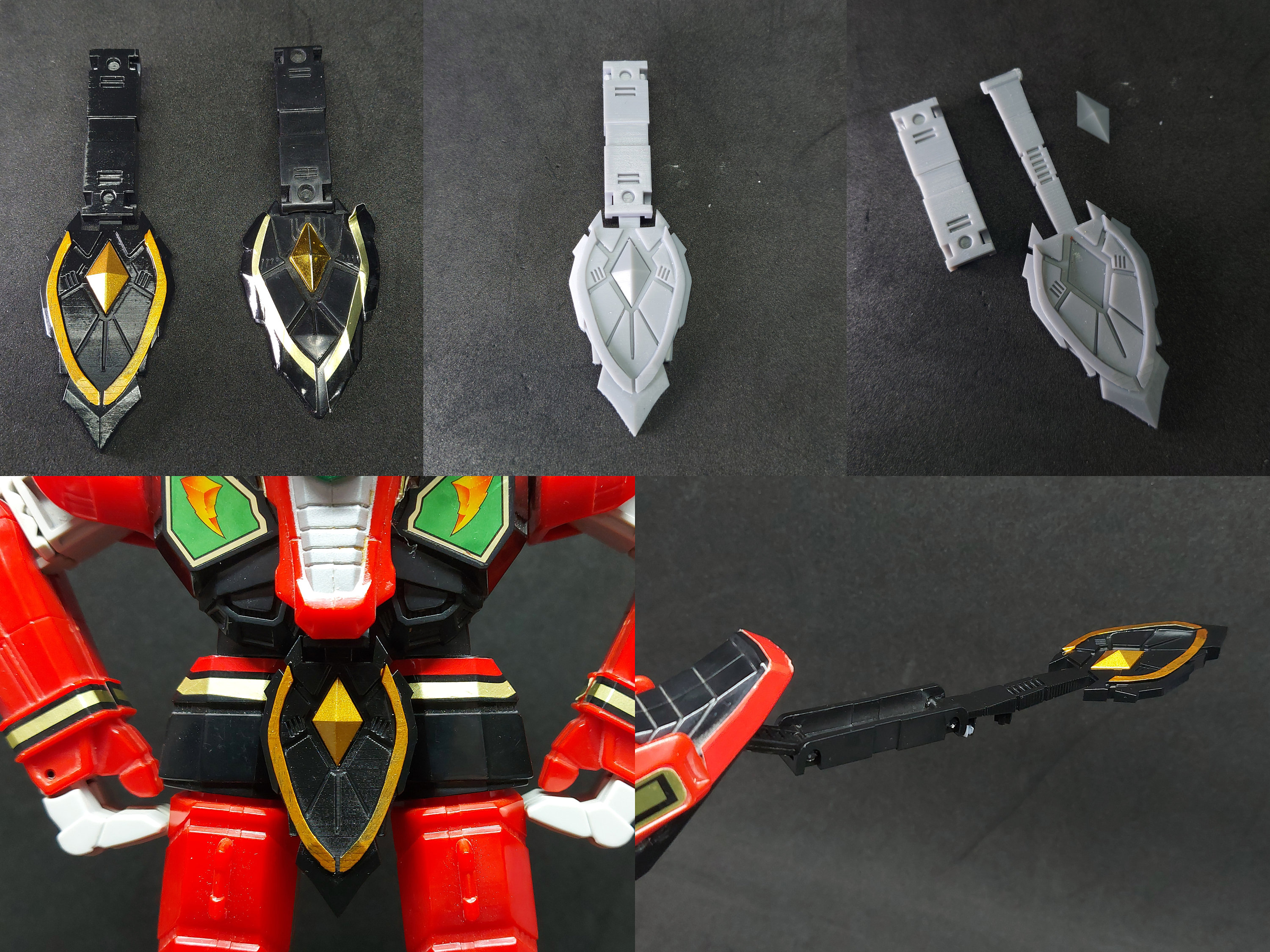 Mighty Morphin Power Rangers Red Dragon Thunderzord
