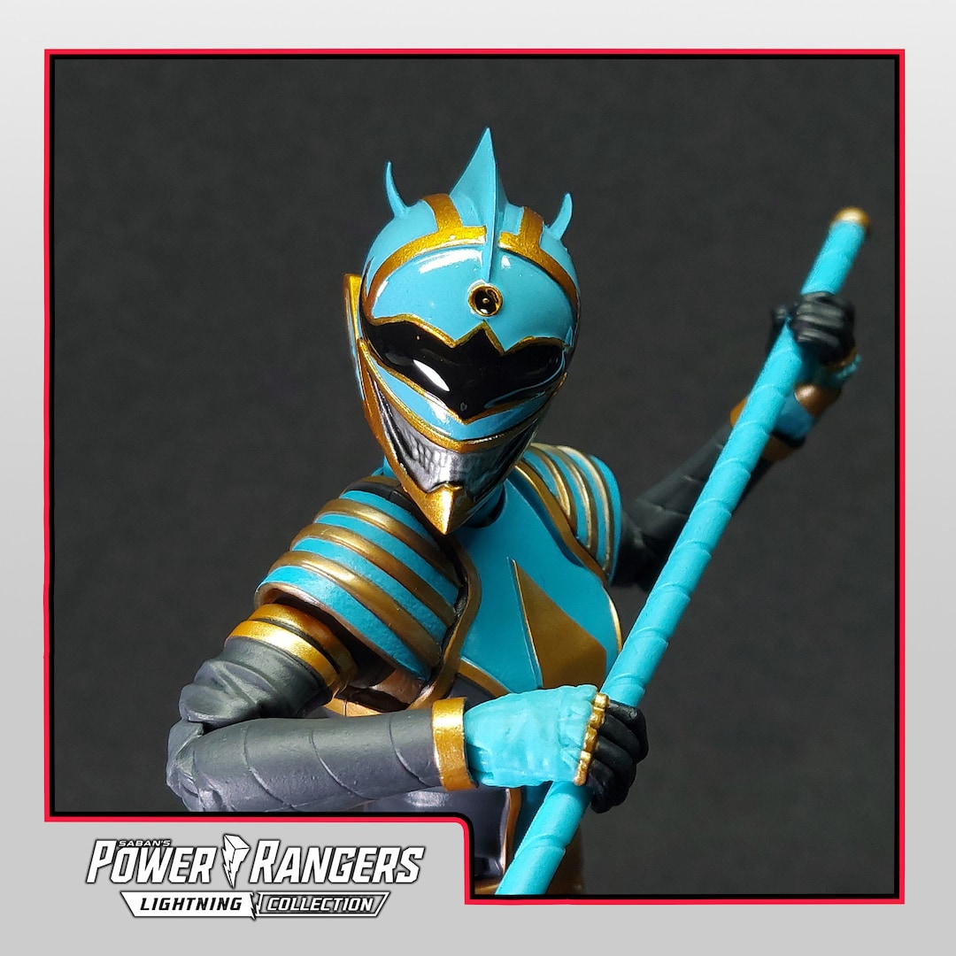 Boom Comics Power Rangers - Lightning Collection Blue Death Ranger ...