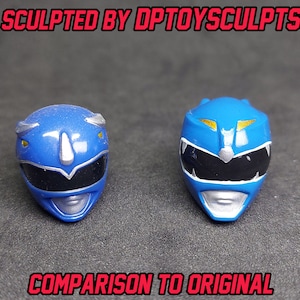 Ninjetti Blue Wolf Helmet | Lightning Collection Custom | Power Rangers ...