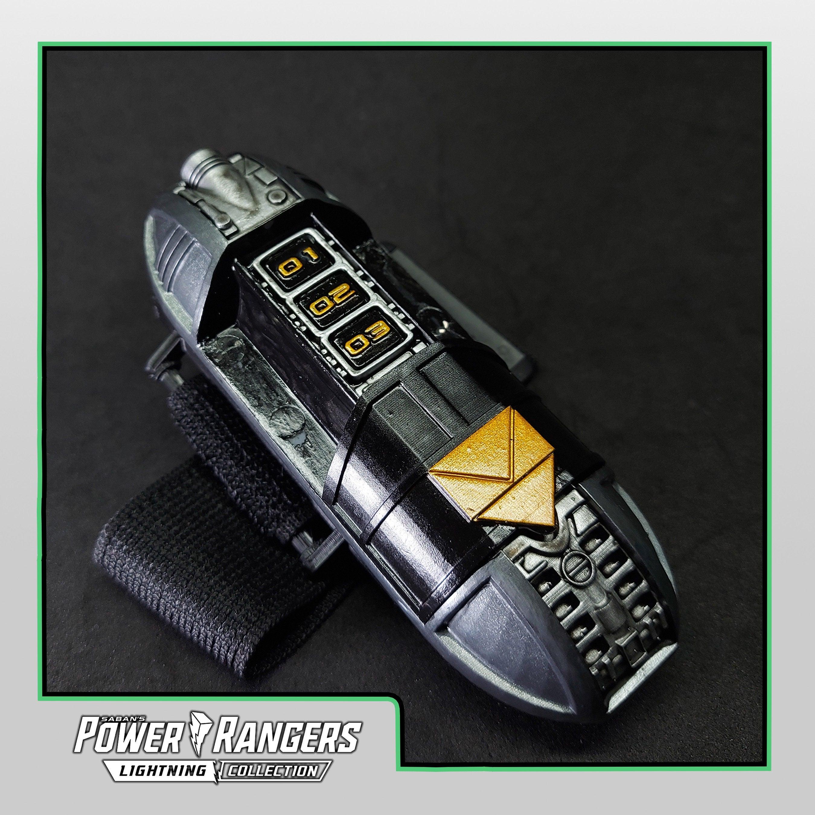 3D Printed & Painted Power Rangers in Space Battlizer Gauntlet ...