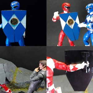 Mighty Morphin Power Rangers Mirror Shield | Lightning Collection ...