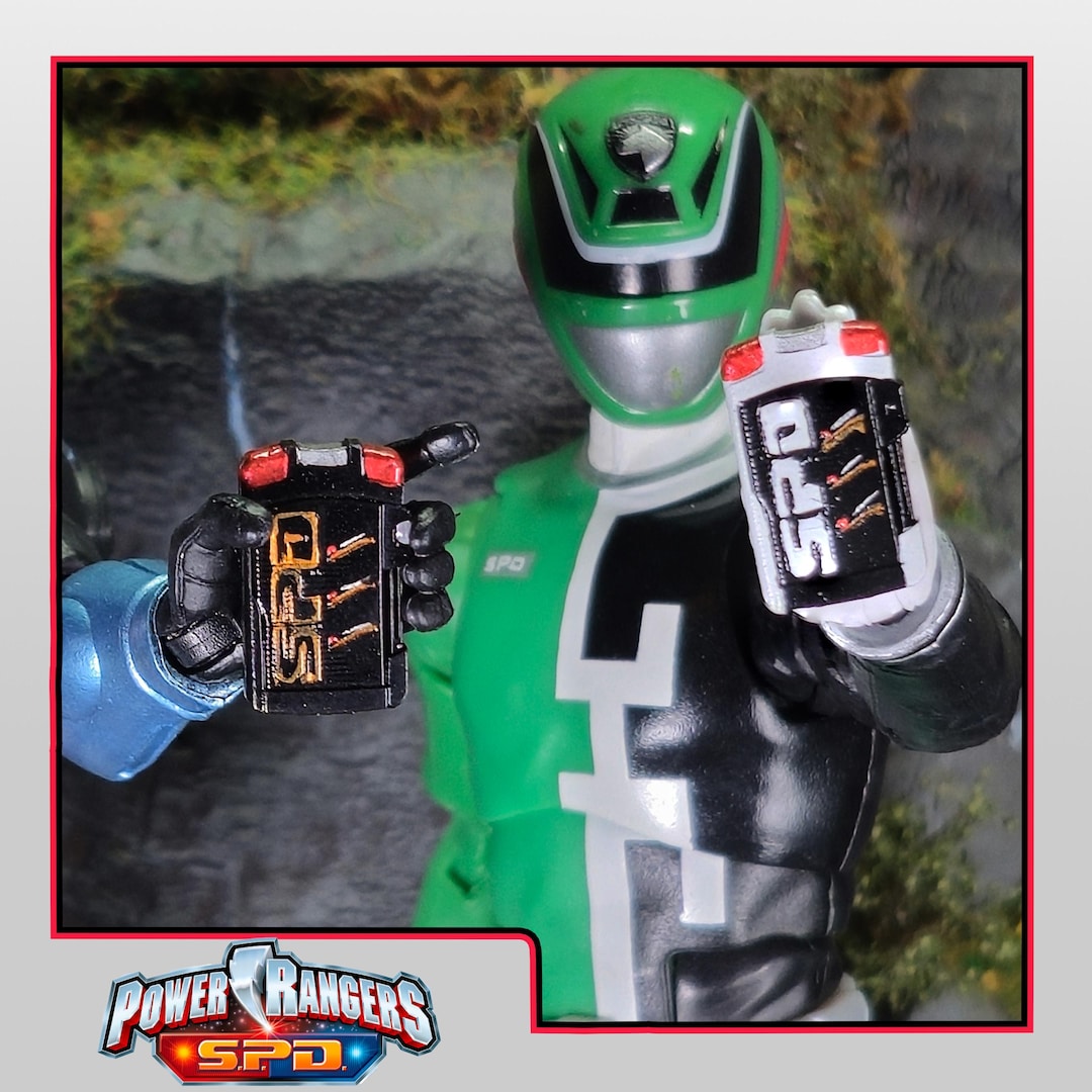 Power Rangers S.P.D. | Lightning Collection - Delta Morpher | Patrol ...