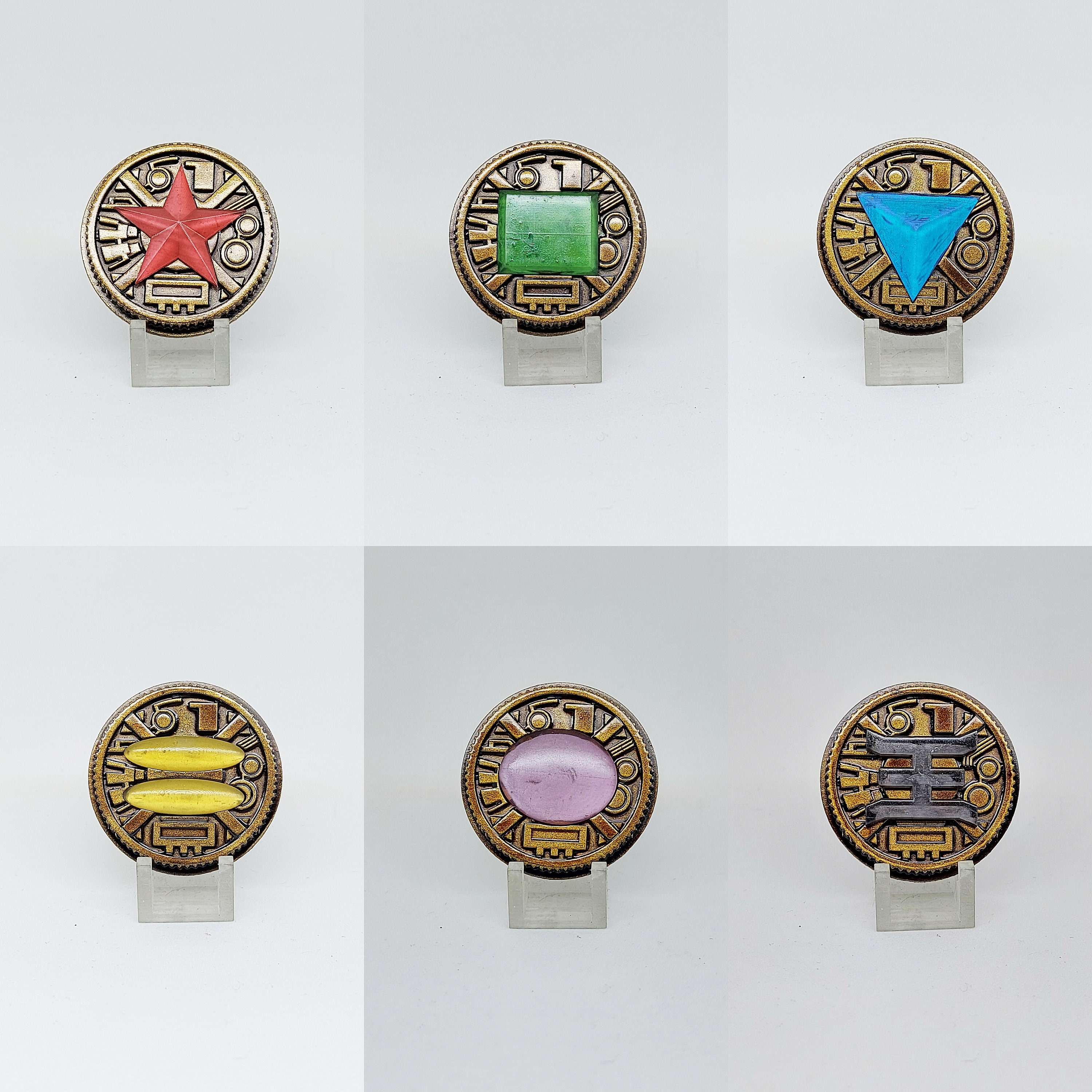 Power Rangers Zeo Chouriki Sentai Ohranger Power Coins - Etsy