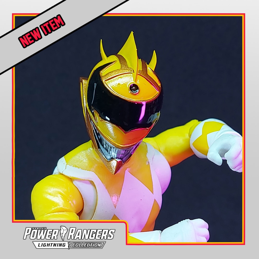 Boom Comics Power Rangers Lightning Collection Yellow Death - Etsy