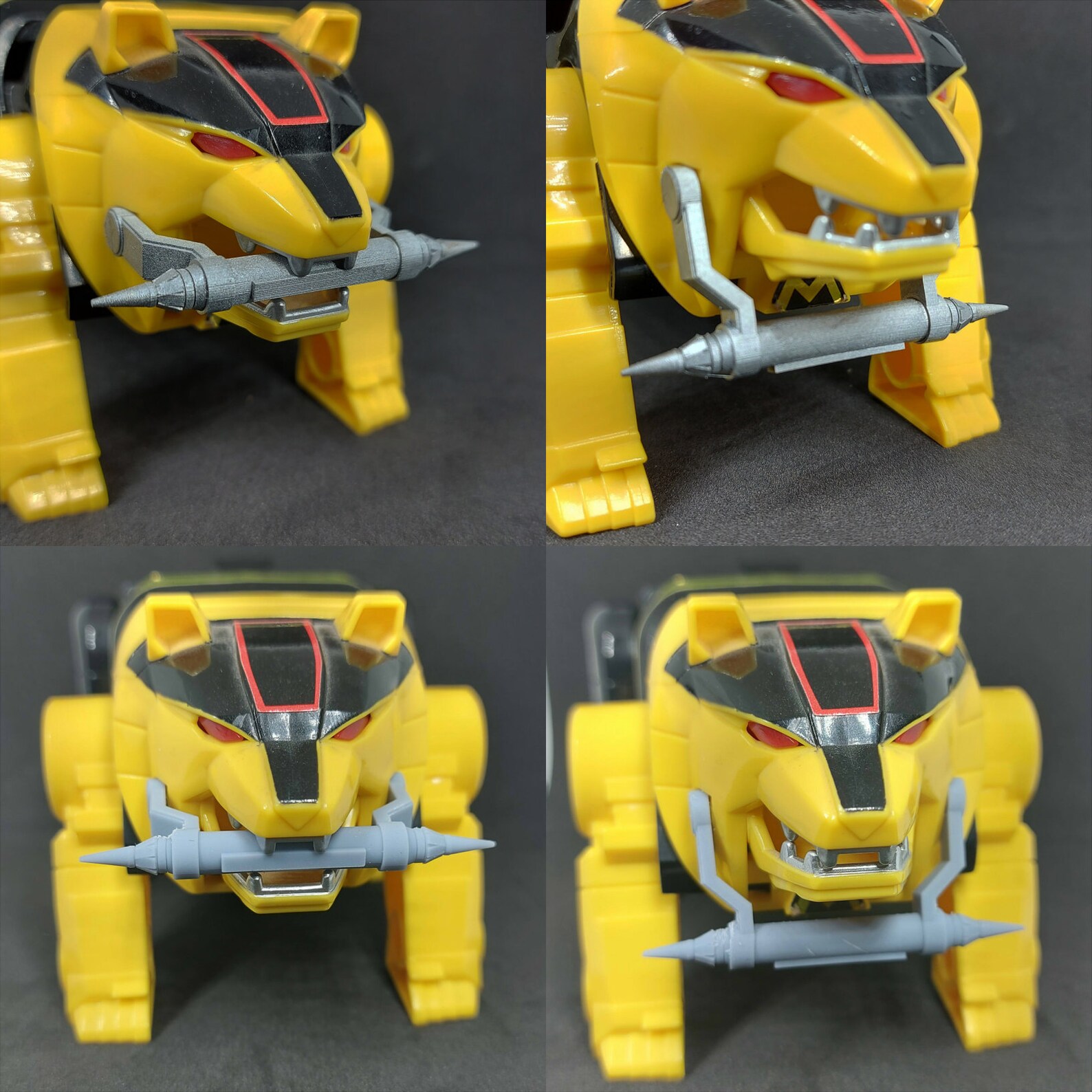 Mighty Morphin Power Rangers Deluxe Ninja Megazord 3D Printed - Etsy India