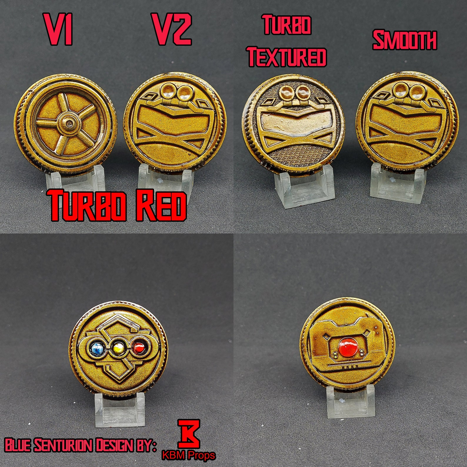 Power Rangers Turbo Gekisou Sentai Carranger Power Coins | Etsy
