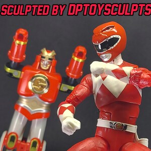 Ninjetti Red Ape Helmet | Lightning Collection Custom | Power Rangers ...