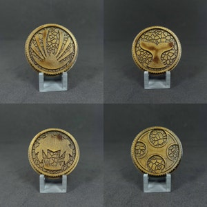 Power Rangers Ninja Storm - Ninpuu Sentai Hurricaneger Power Coins ...