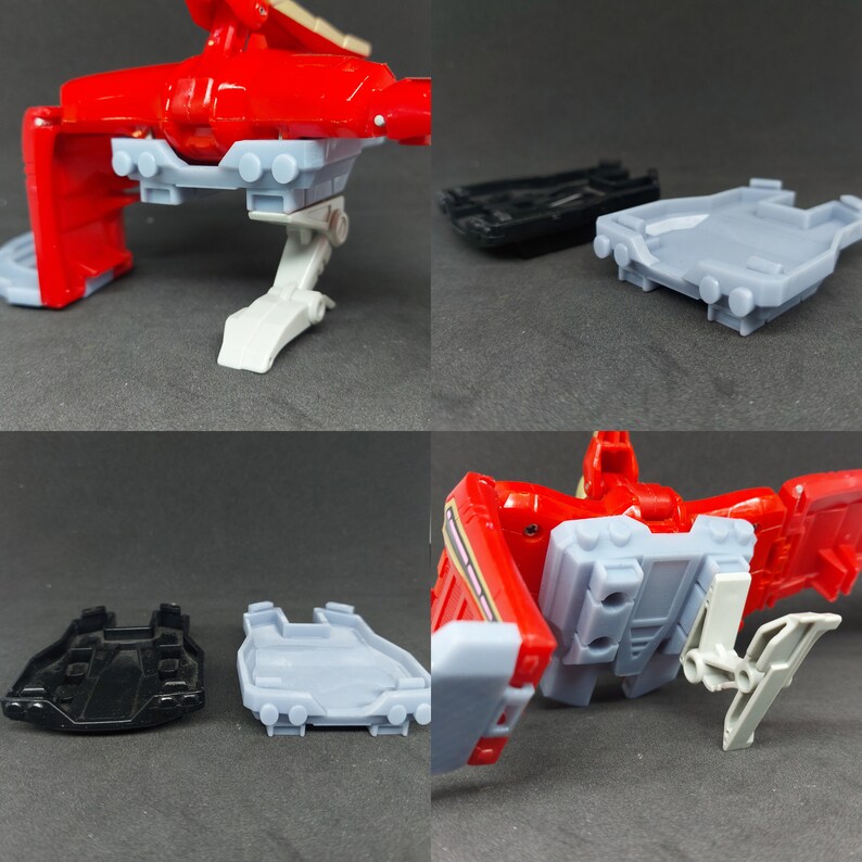 Mighty Morphin Power Rangers Deluxe Thunderzord 3D Printed - Etsy