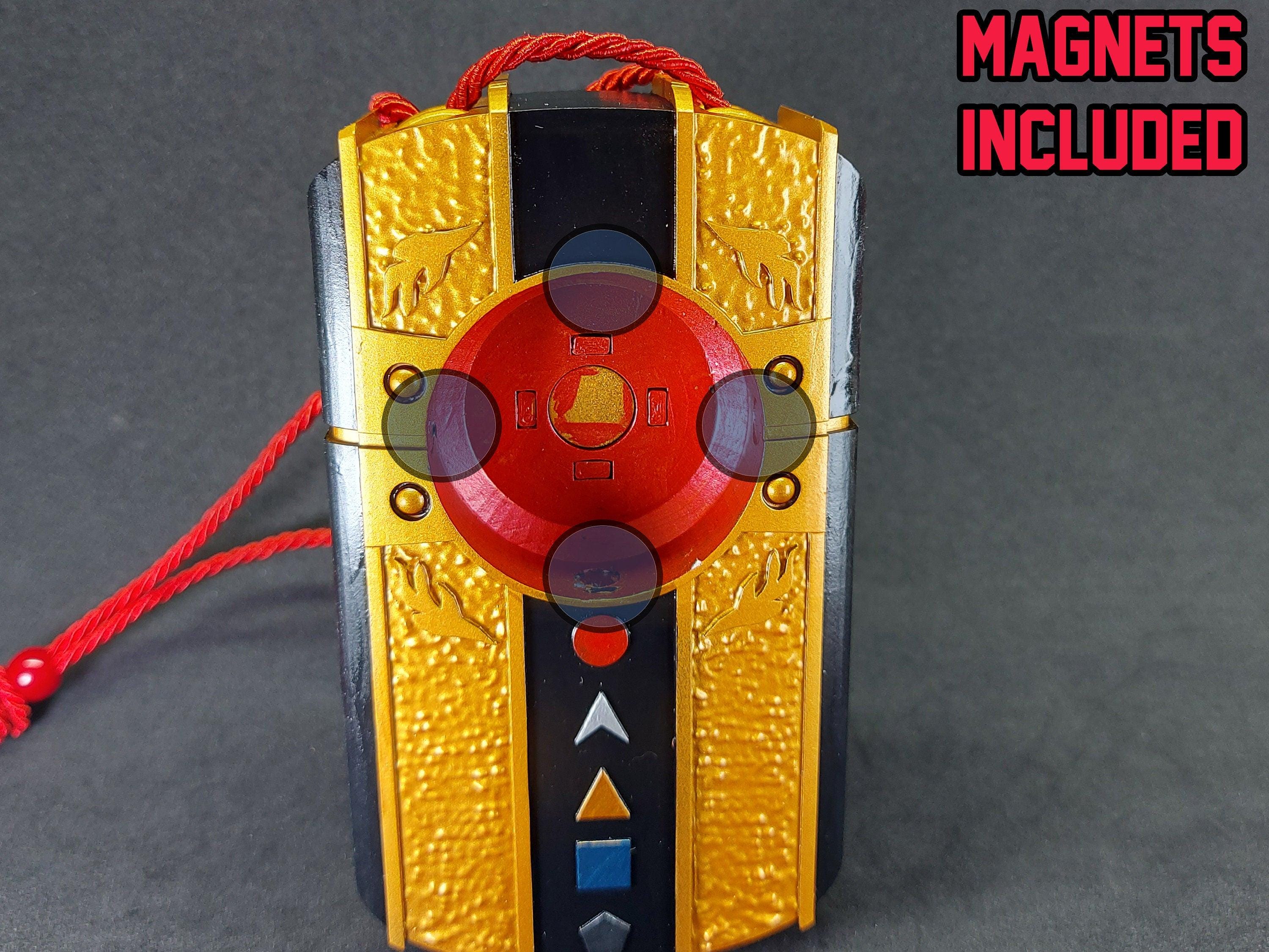 3D Printed & Painted Power Rangers - Aquitar Morpher / Doron Changer ...