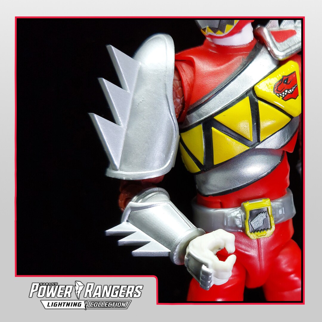 Power Rangers Dino Charge Armour | Lightning Collection Accessories - Etsy
