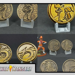 Power Rangers - Super Sentai Non-canon / Fan / Custom Power Coins ...