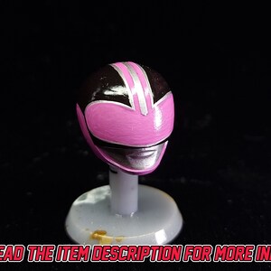 Pink Time Force Ranger Helmet | Lightning Collection Accesory | 3D ...
