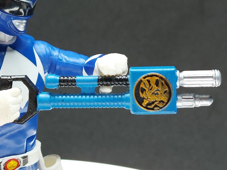 Mighty Morphin Power Rangers Anti-sonic Foam Gun Lightning - Etsy