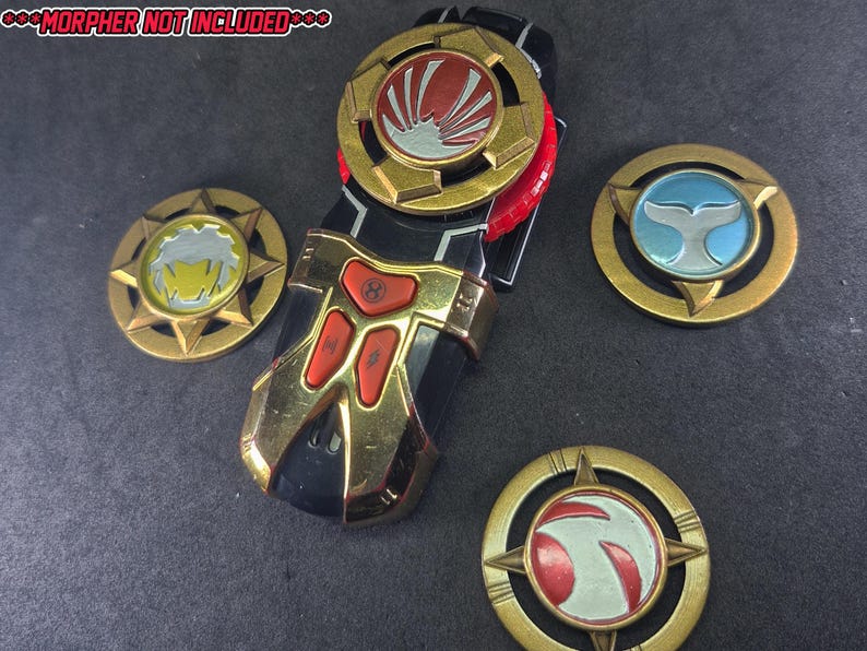Power Rangers Ninja Storm / Hurricaneger - Power Discs / Shinobi Medals ...