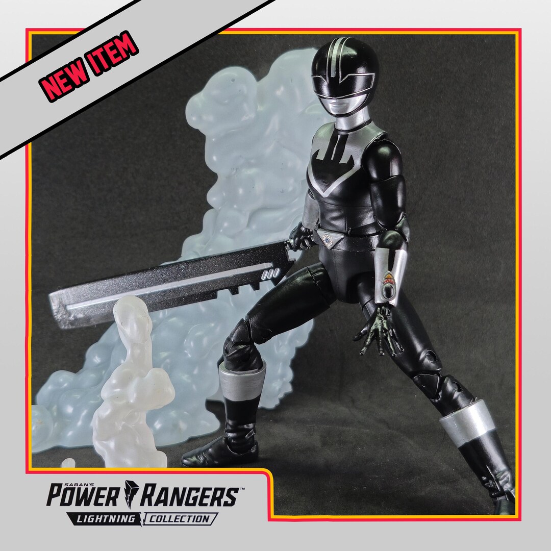 Power Rangers Time Force Black Time Force Ranger Conversion Kit ...