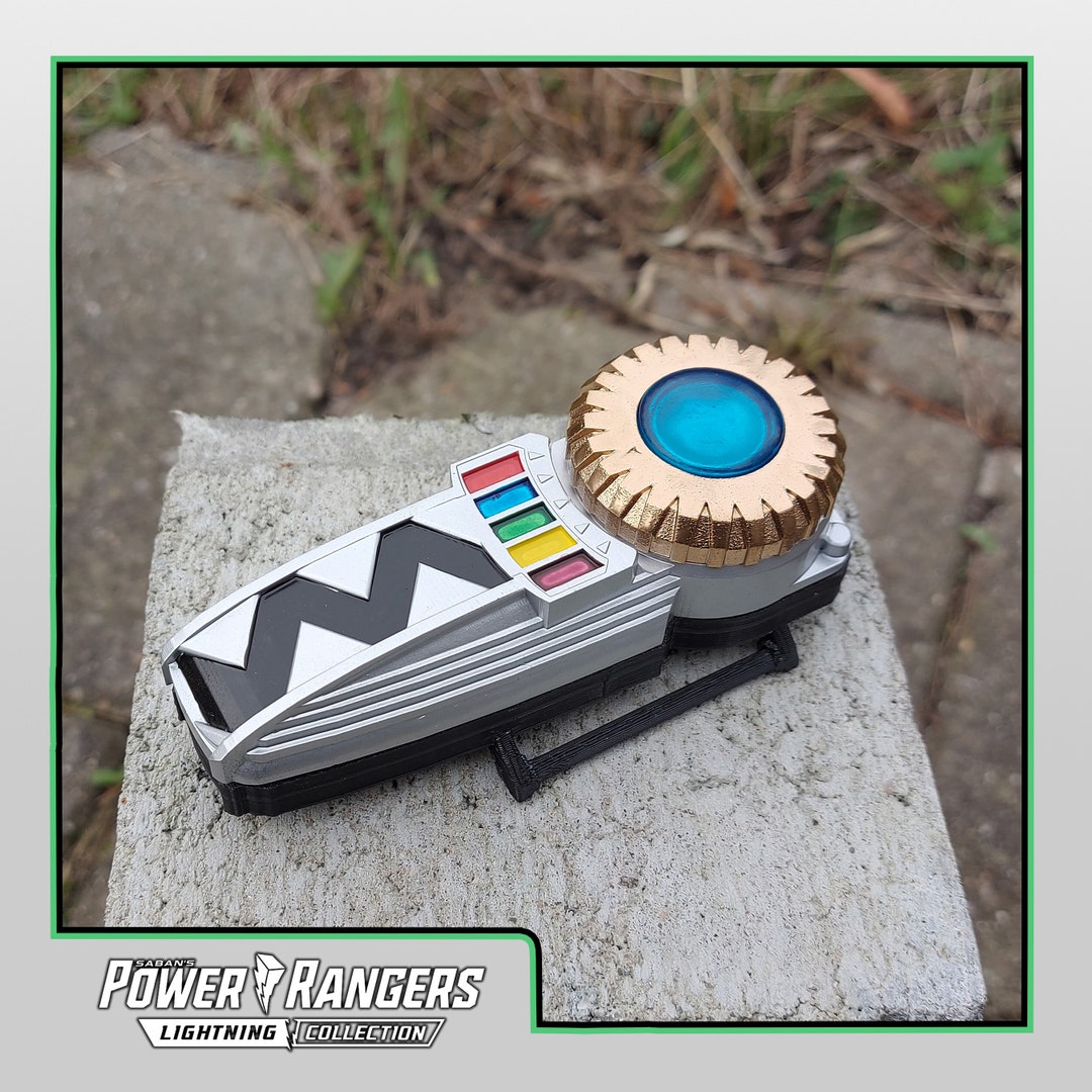 3D Printed & Painted Power Rangers Transmorpher / Gingaman Ginga Braces ...